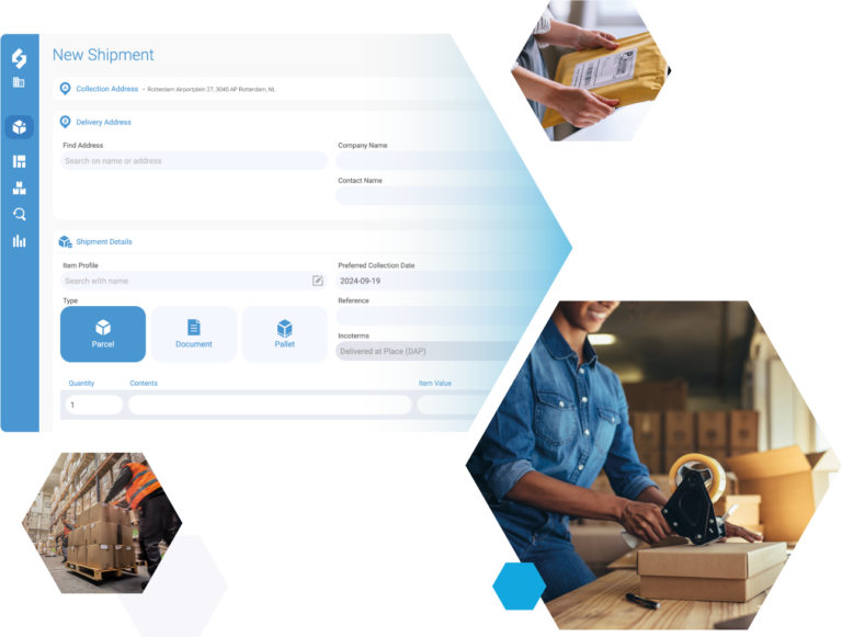 The B2B platform for efficient worldwide shipping.